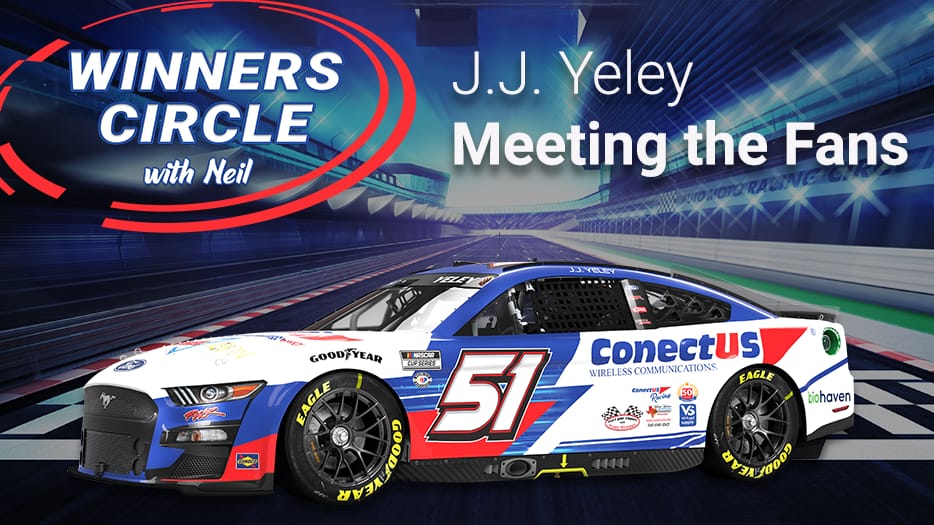NASCAR Cup Series Driver JJ Yeley – Meeting the Fans - ConectUS Racing ...