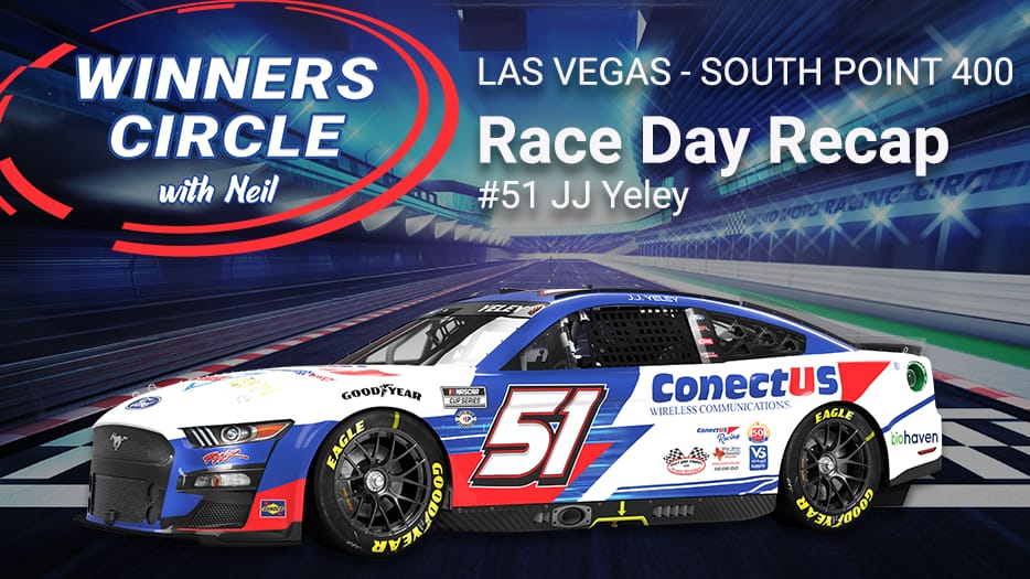 JJ Yeley - NASCAR Cup Series Race Day - ConectUS Racing Division - Your ...